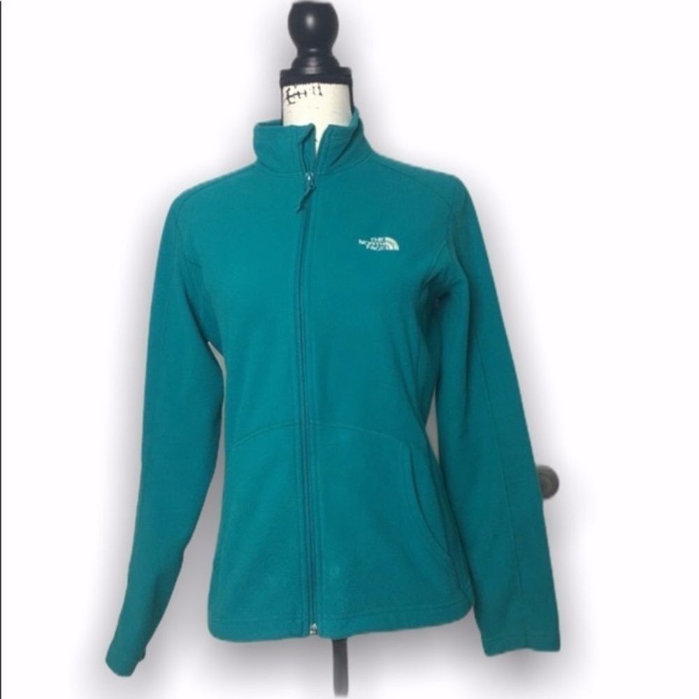 The North Face The North Face teal fleece | Grailed