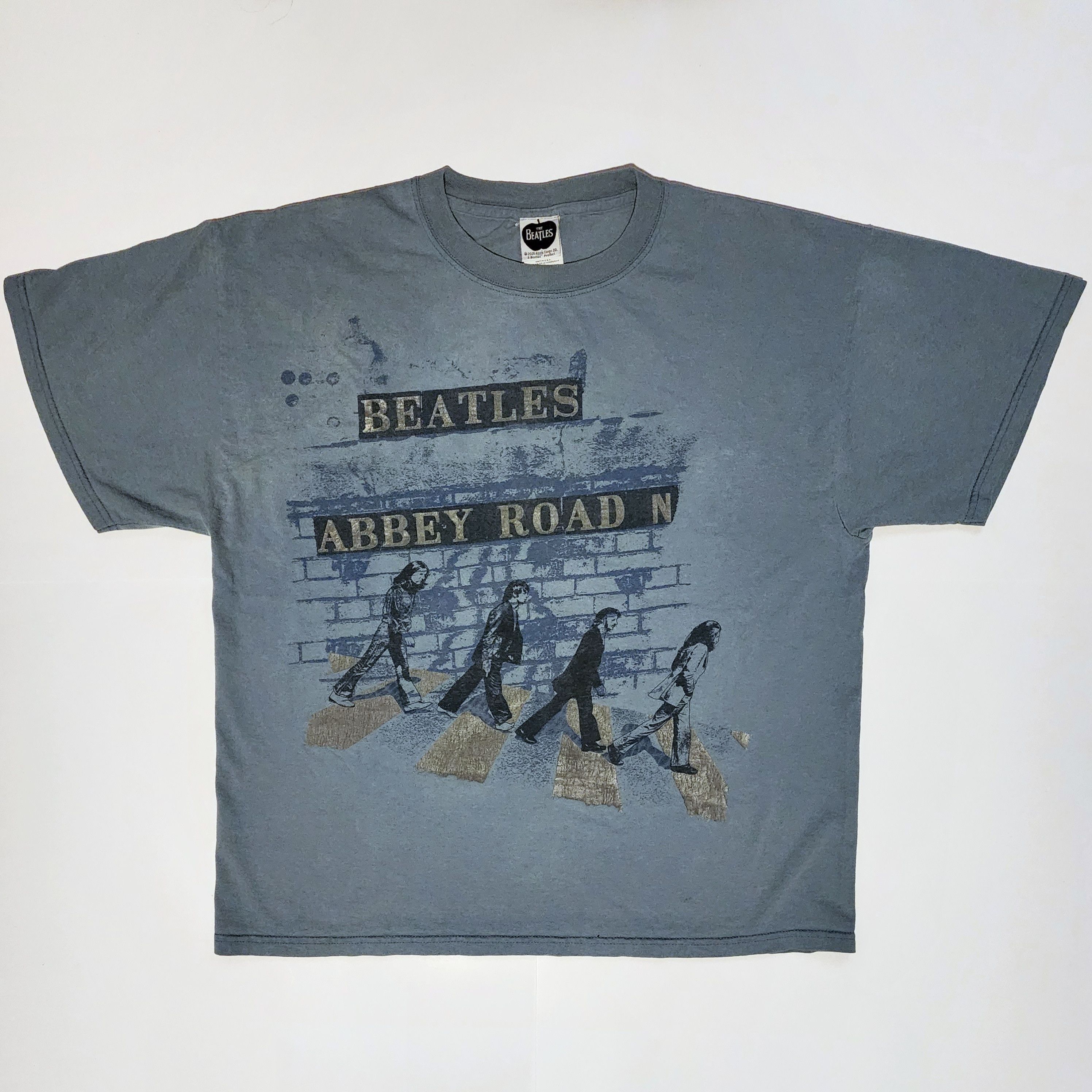 Vintage Y2k 2000s Vintage The Beatles Abbey Road Album T-Shirt | Grailed