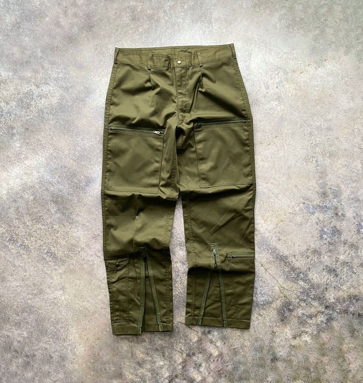 Japanese Brand × Military × Vintage Y2K MILITARY MULTIPOCKET CARGO PANTS AVANTGARDE | Grailed