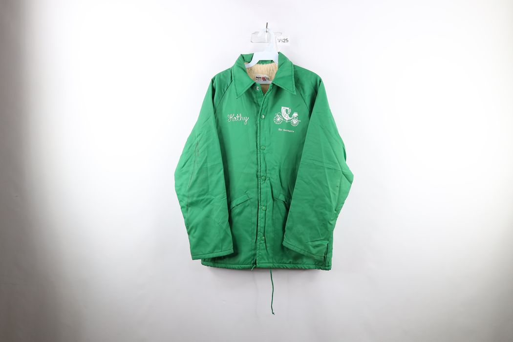 Vintage Vintage 70s Chain Stitch Lined Coach Coaches Jacket USA | Grailed