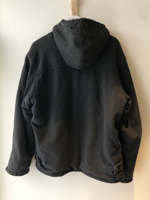 Undercover AW04 "But Beautiful" Distressed Fur Jacket | Grailed