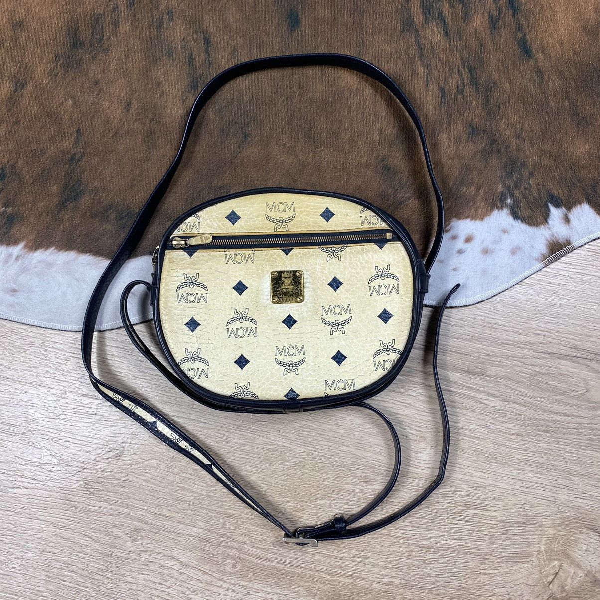 MCM × Streetwear × Vintage Vintage Monogram MCM CrossBody Messenger Bag ...