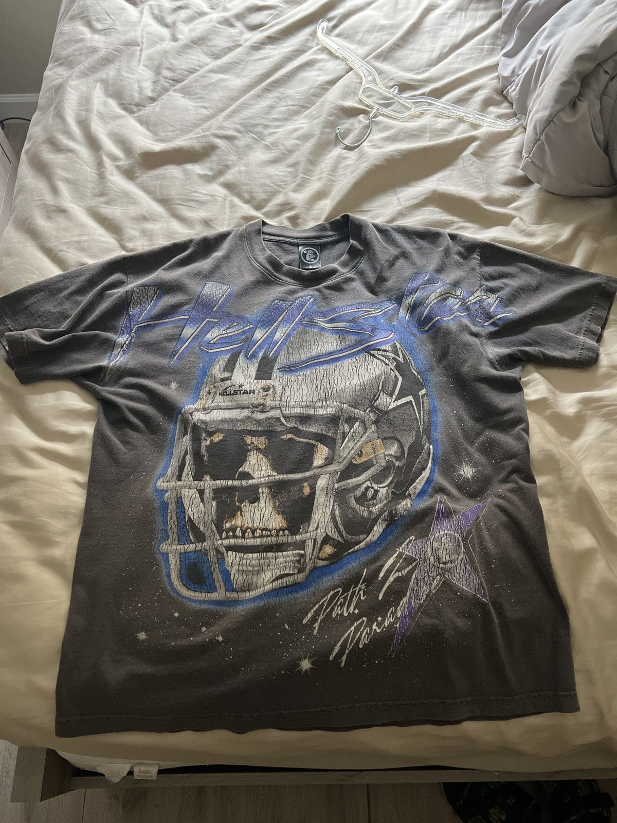 HELLSTAR HELLSTAR CAPSULE 8 “Football Skull Tee” | Grailed