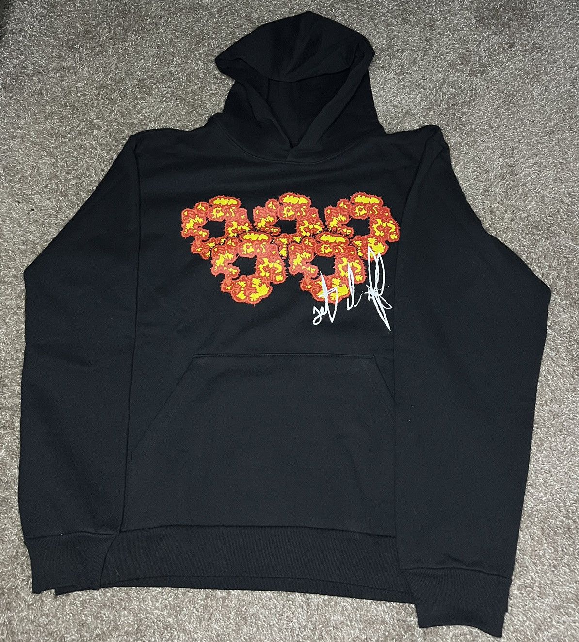 DENIM TEARS Denim Tear X Offset Hoodie Medium | Grailed