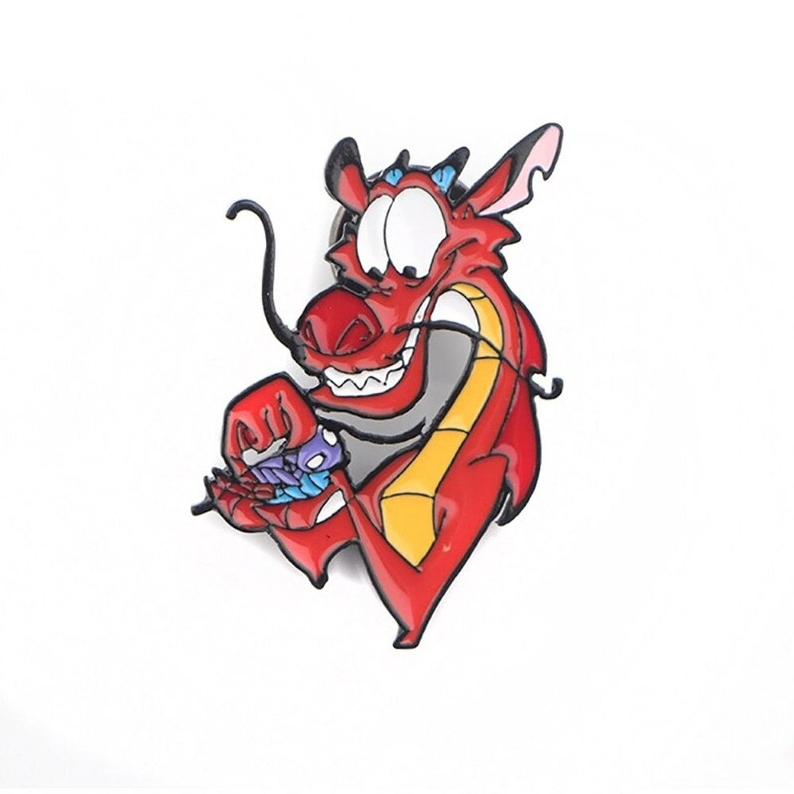& Other Stories Disney Characters Mulan Mushu Enamel Pins 341 | Grailed