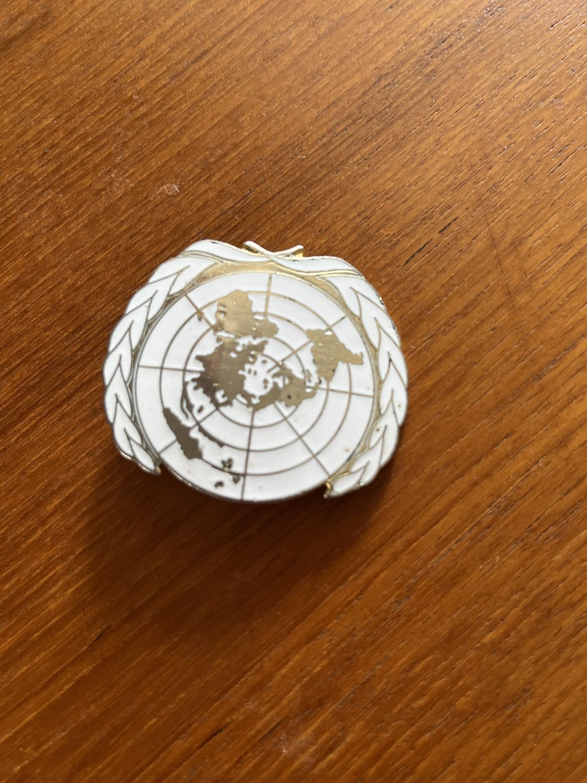 Military × Onu × Pins UN (United Nations) vintage button | Grailed