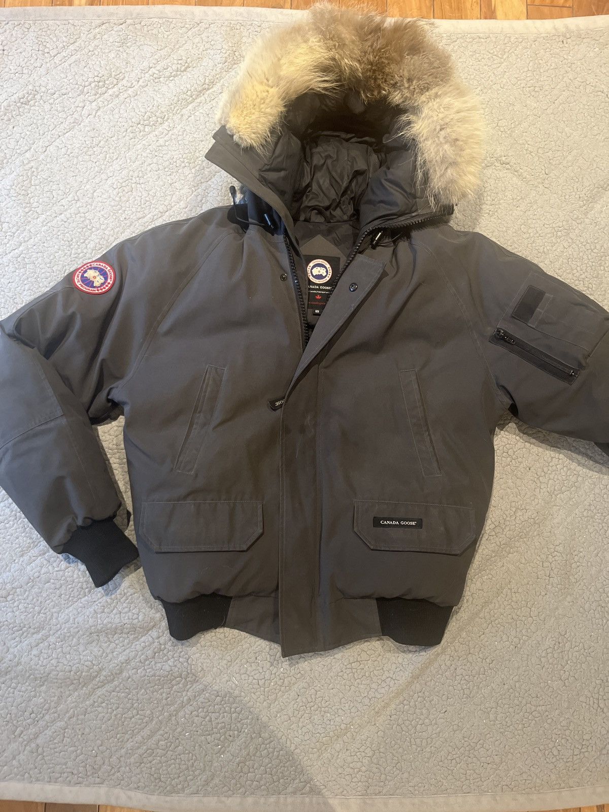 Canada Goose Canada goose grey parka jacket men’s | Grailed