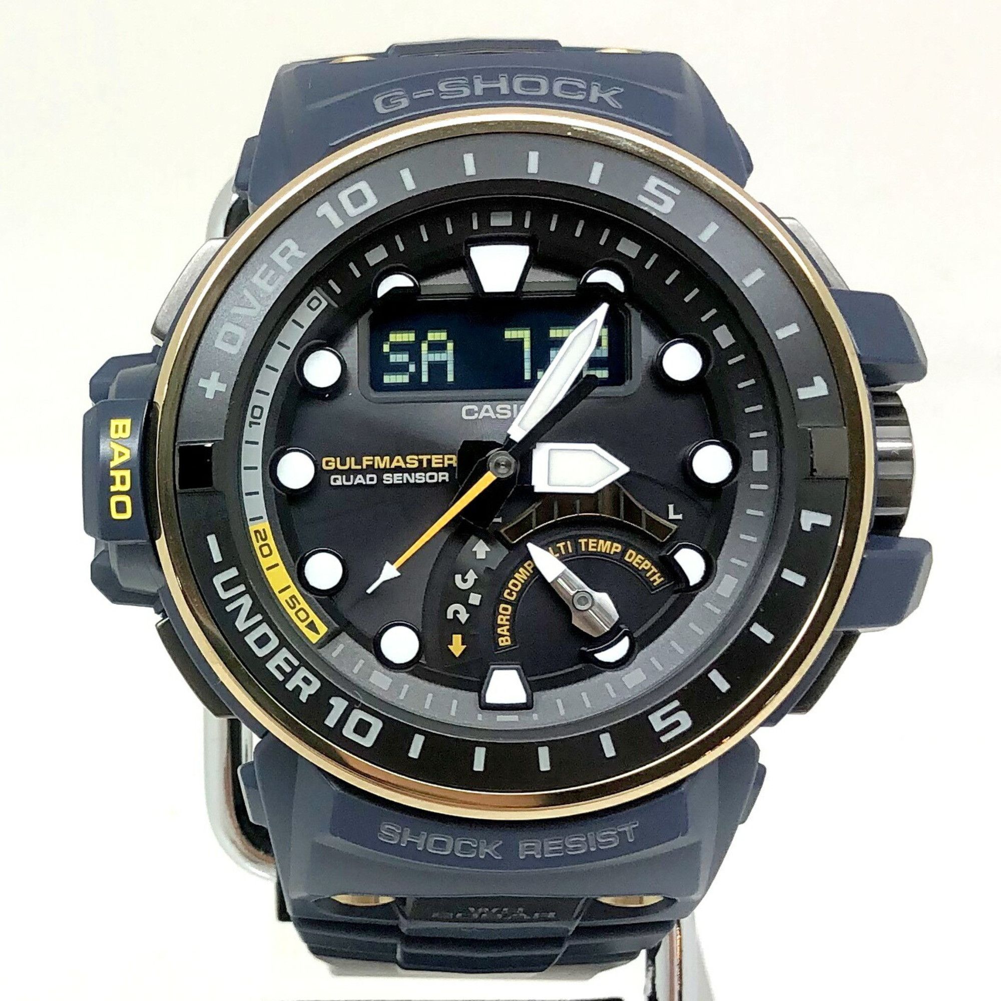 Casio G-SHOCK G-shock Casio watch GWN-Q1000NV-2A Gulf master GULFMASTER ...