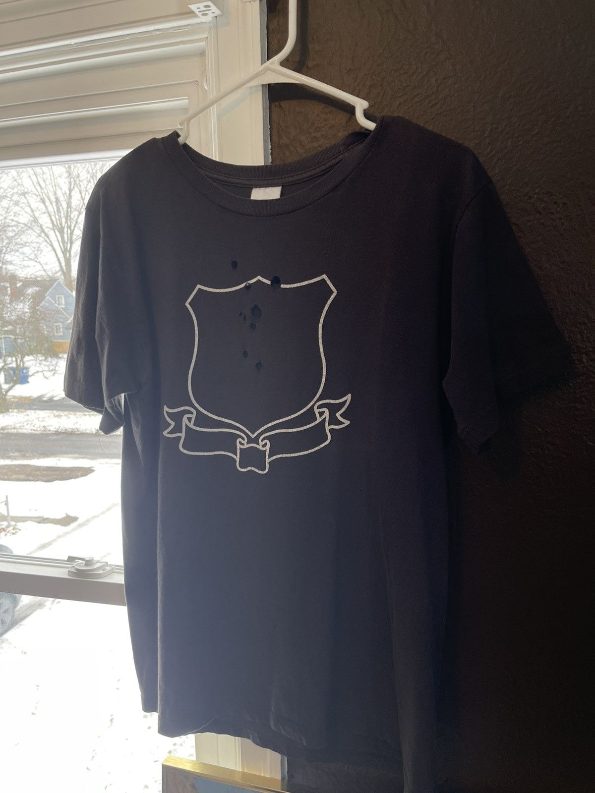 Number (N)ine Number Nine AW01 Crest Shield T Shirt | Grailed