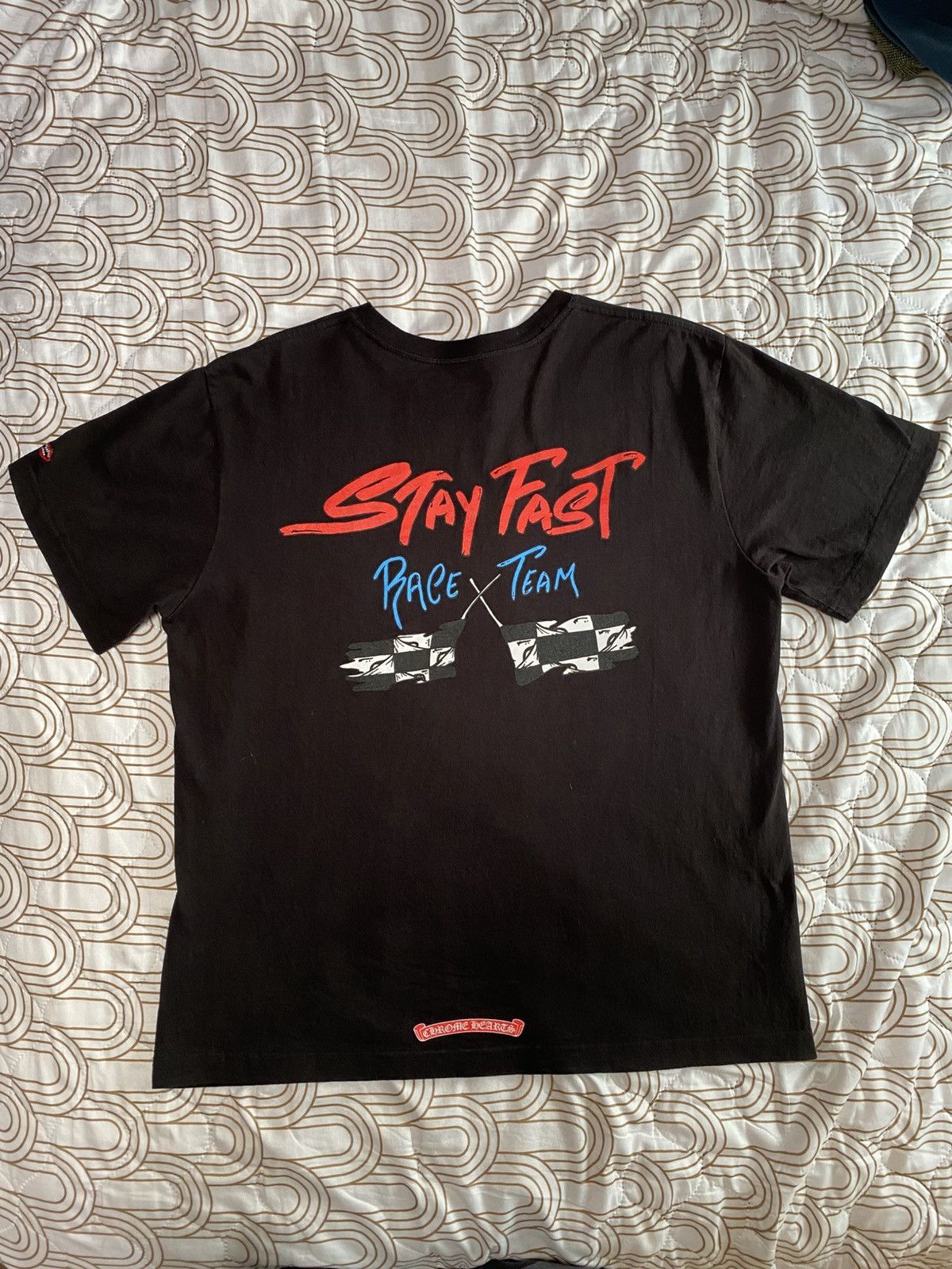 Chrome Hearts × Matty Boy Chrome hearts matty boy stay fast tee | Grailed