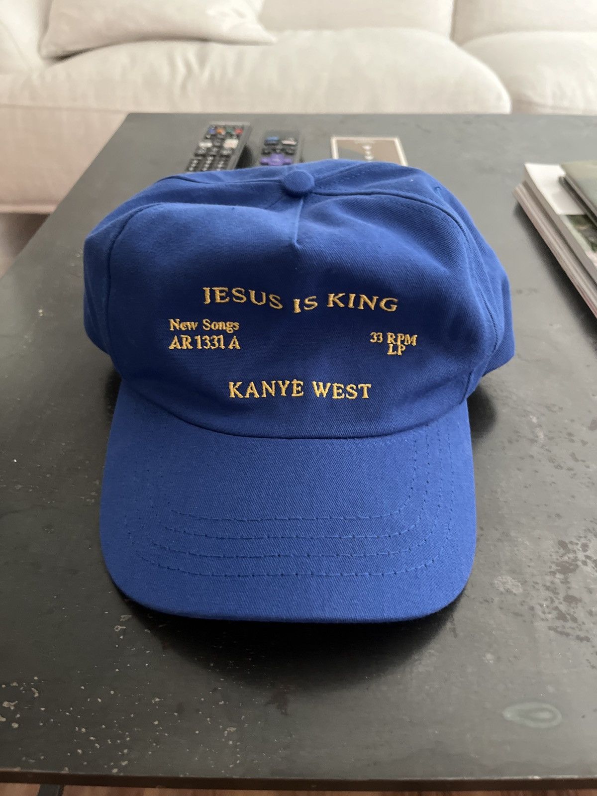 Kanye West Kanye West - Jesus Is King Vinyl Hat | Grailed