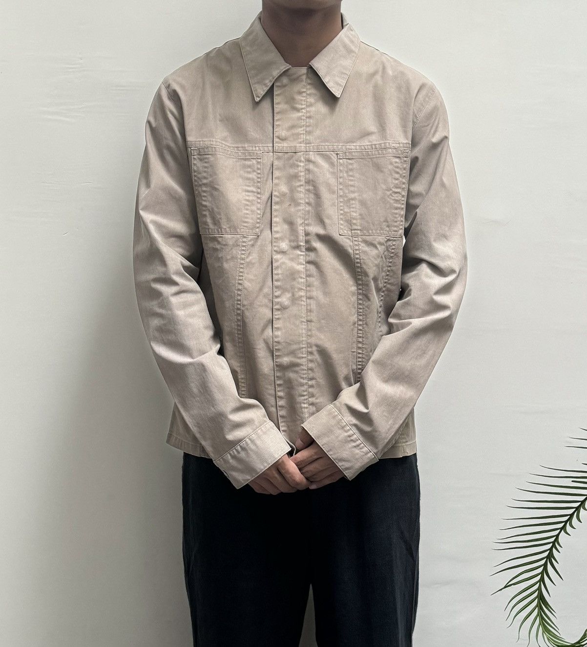 Helmut Lang 1998 Blouson Cotton Work Jacket | Grailed