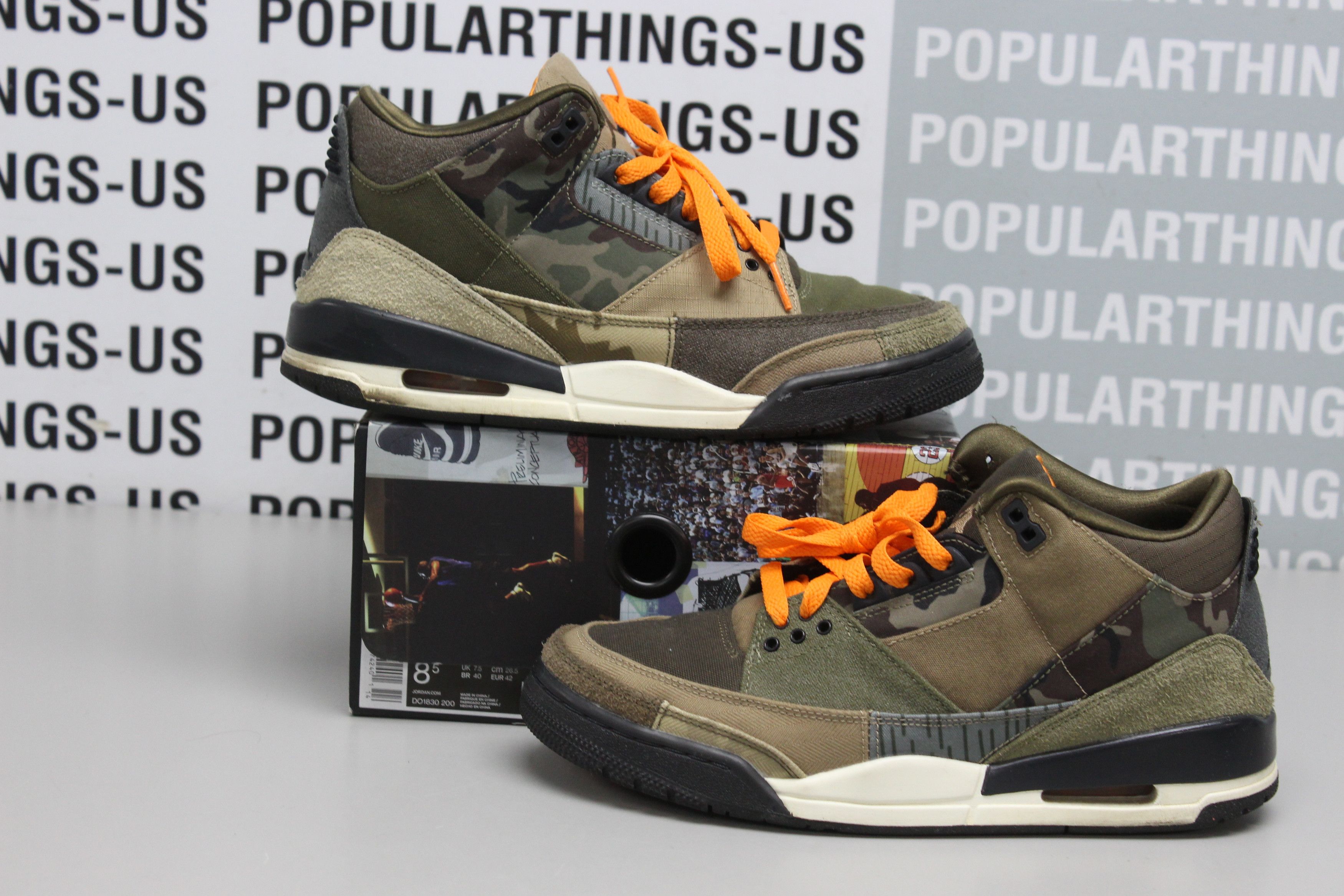 Jordan Brand Air Jordan 3 Retro SE Patchwork Camo Sz 8.5 | Grailed