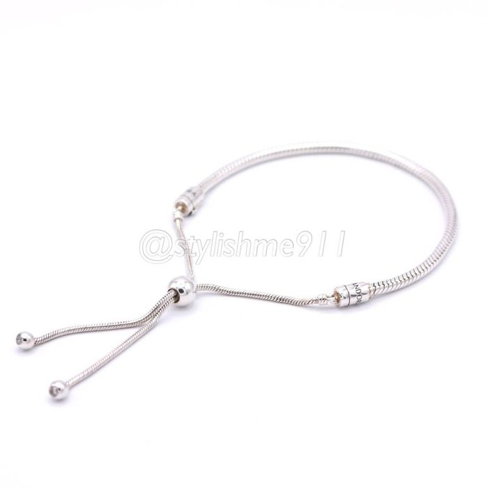 pandora Authentic PANDORA Sliding Bolo Bracelet | Grailed