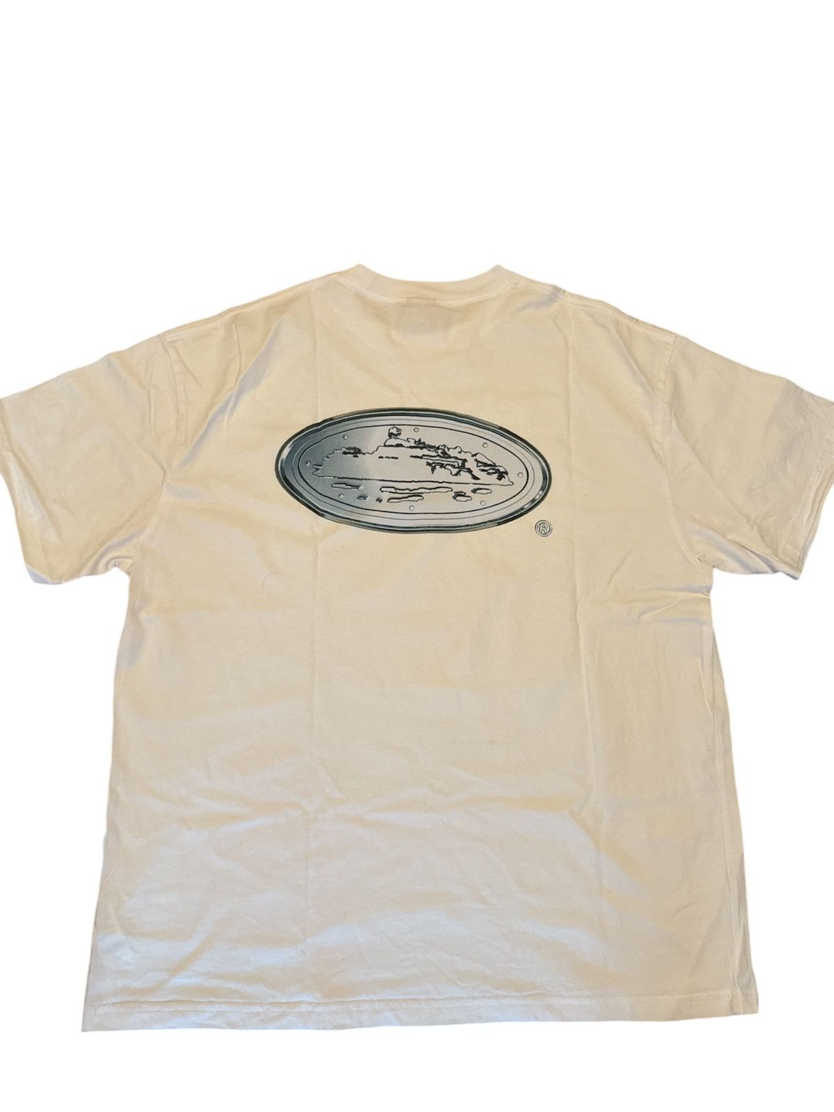 Vintage Corteiz White T-Shirt with Medal Logo Front & Back | Grailed