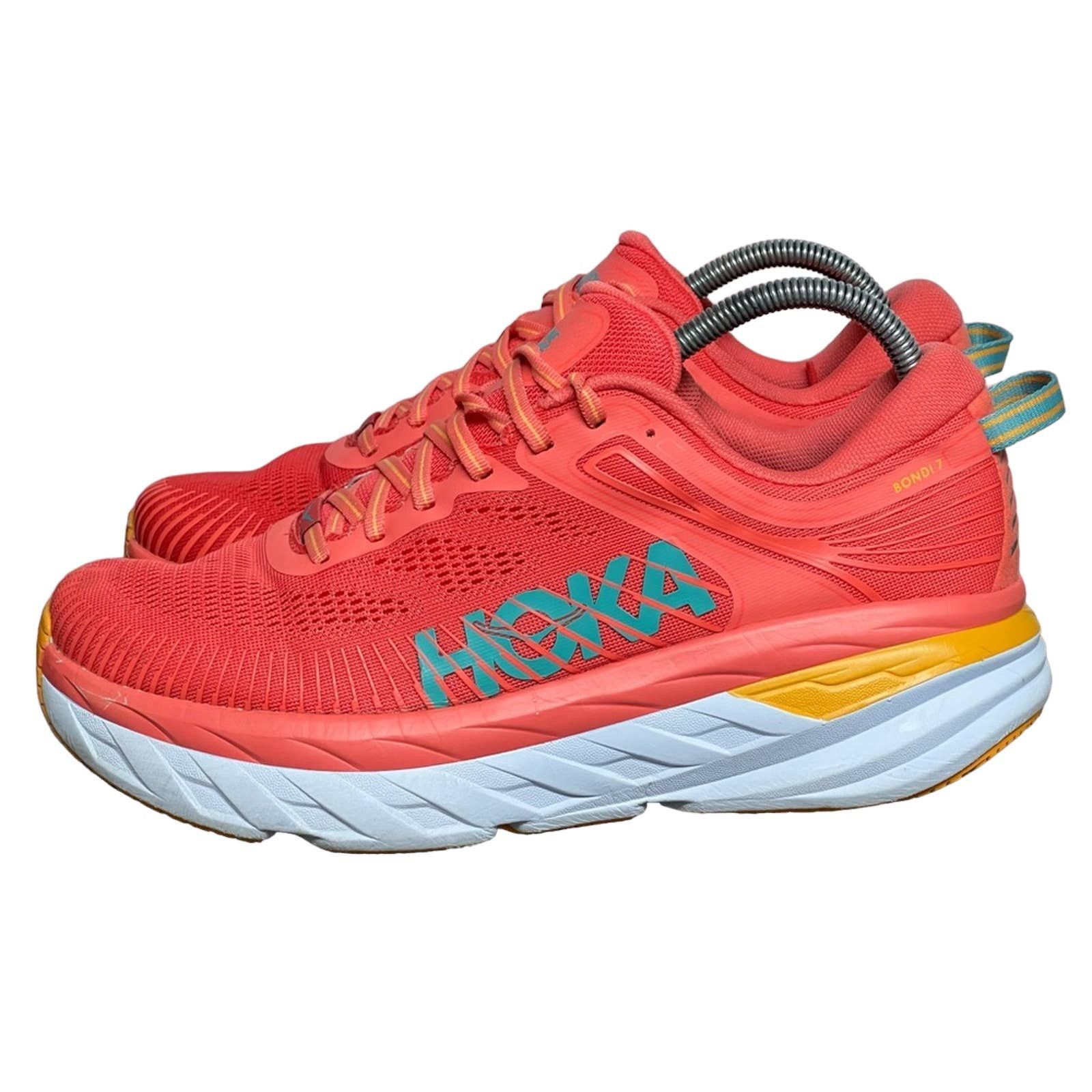 Hoka One One Hoka One One Bondi 7 Women 10 Camellia Coastal Orange ...