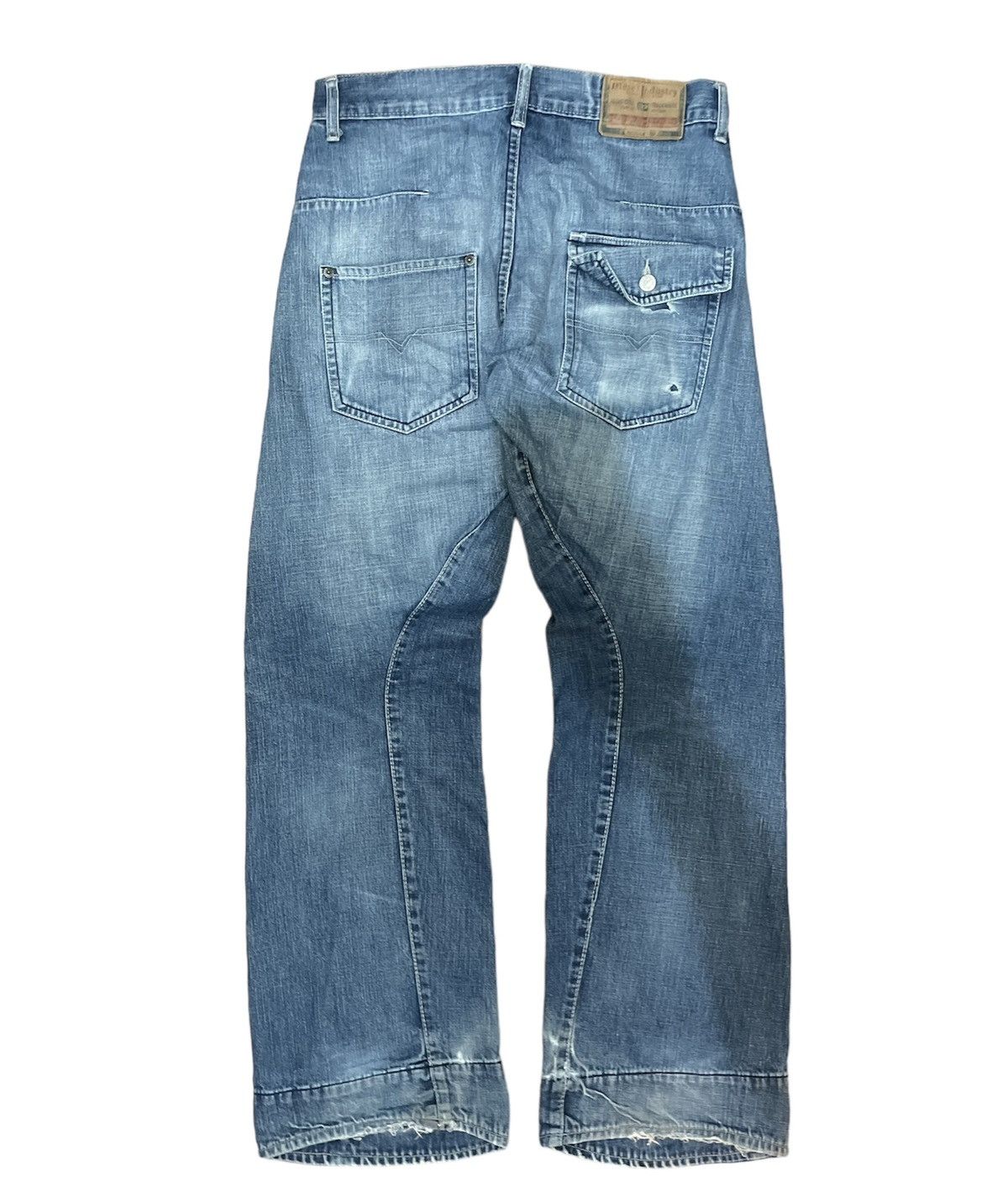 Diesel Vintage Diesel industry Washed blue jeans | Grailed