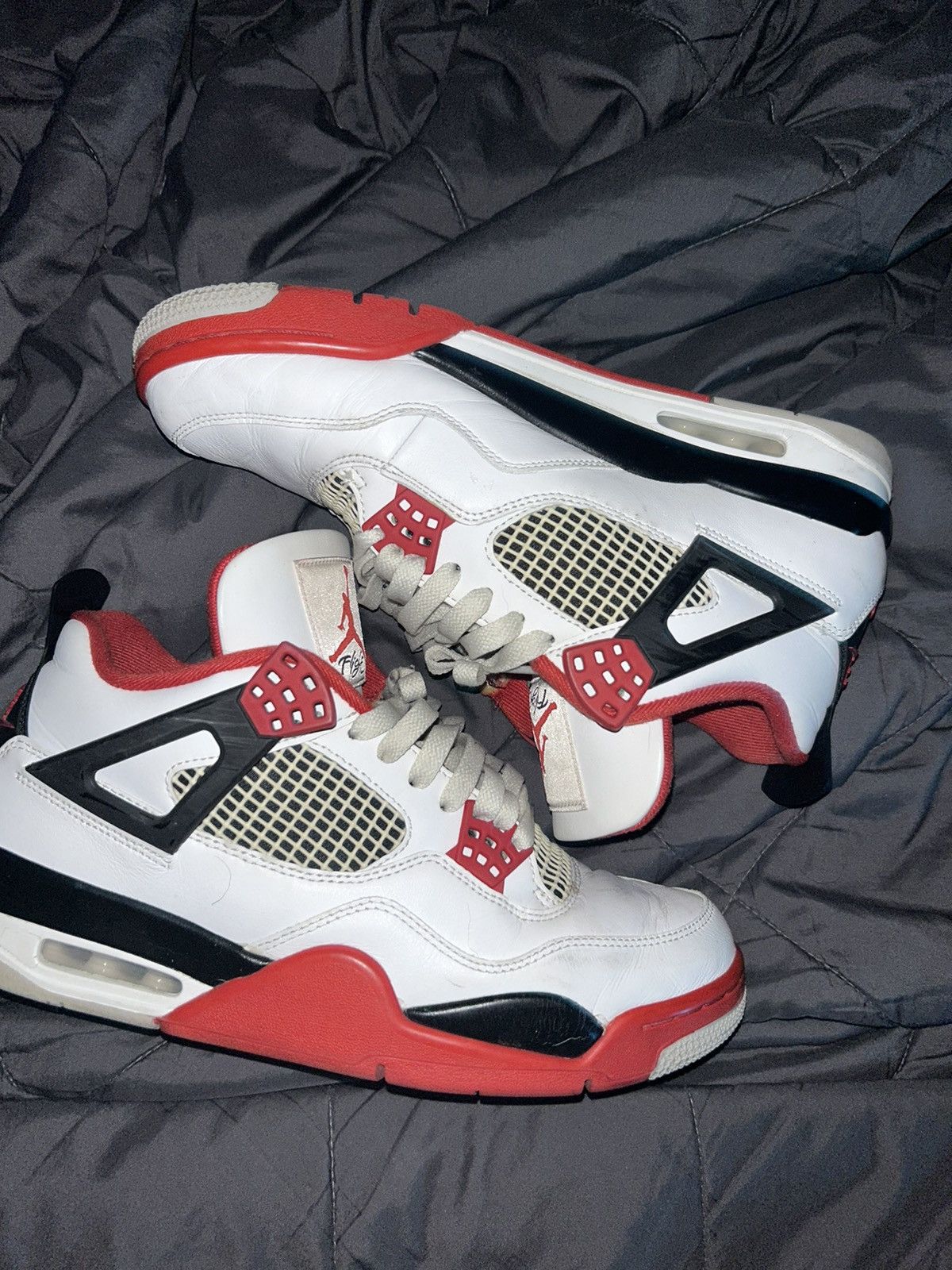 Nike Jordan 4 fire red | Grailed