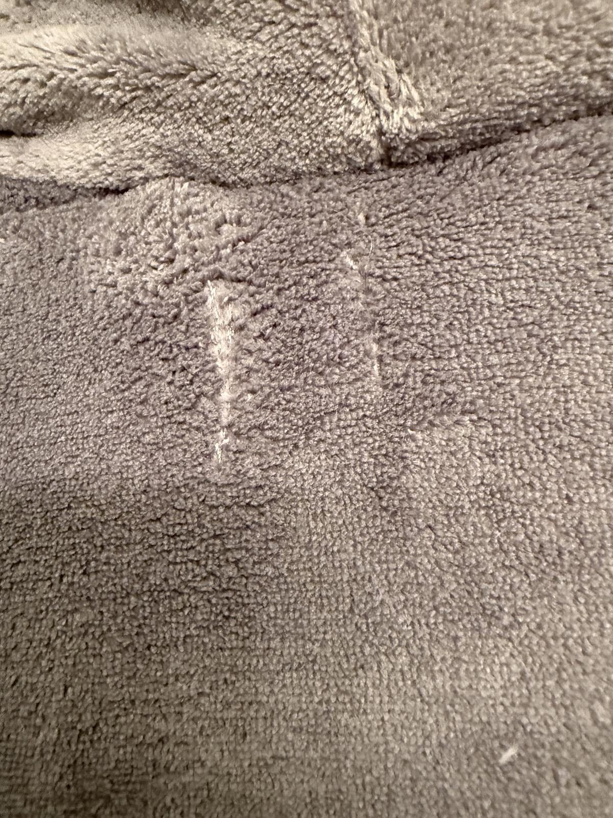 Designer Restoration Hardware Cozy Gray Plush Robe | Grailed