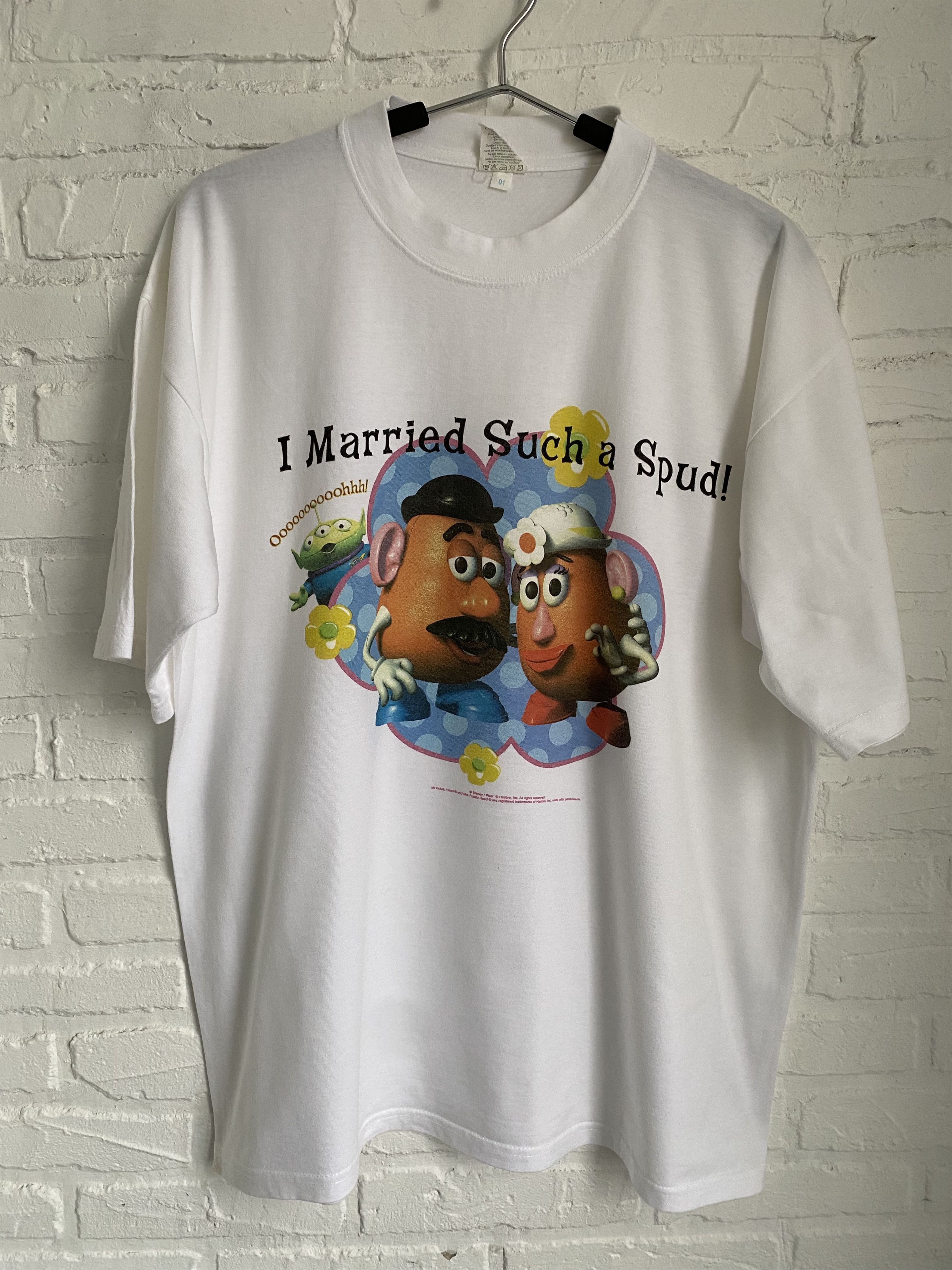 Cartoon Network × Vintage RARE Vintage 1999 Toy story 2 Married Spud t ...