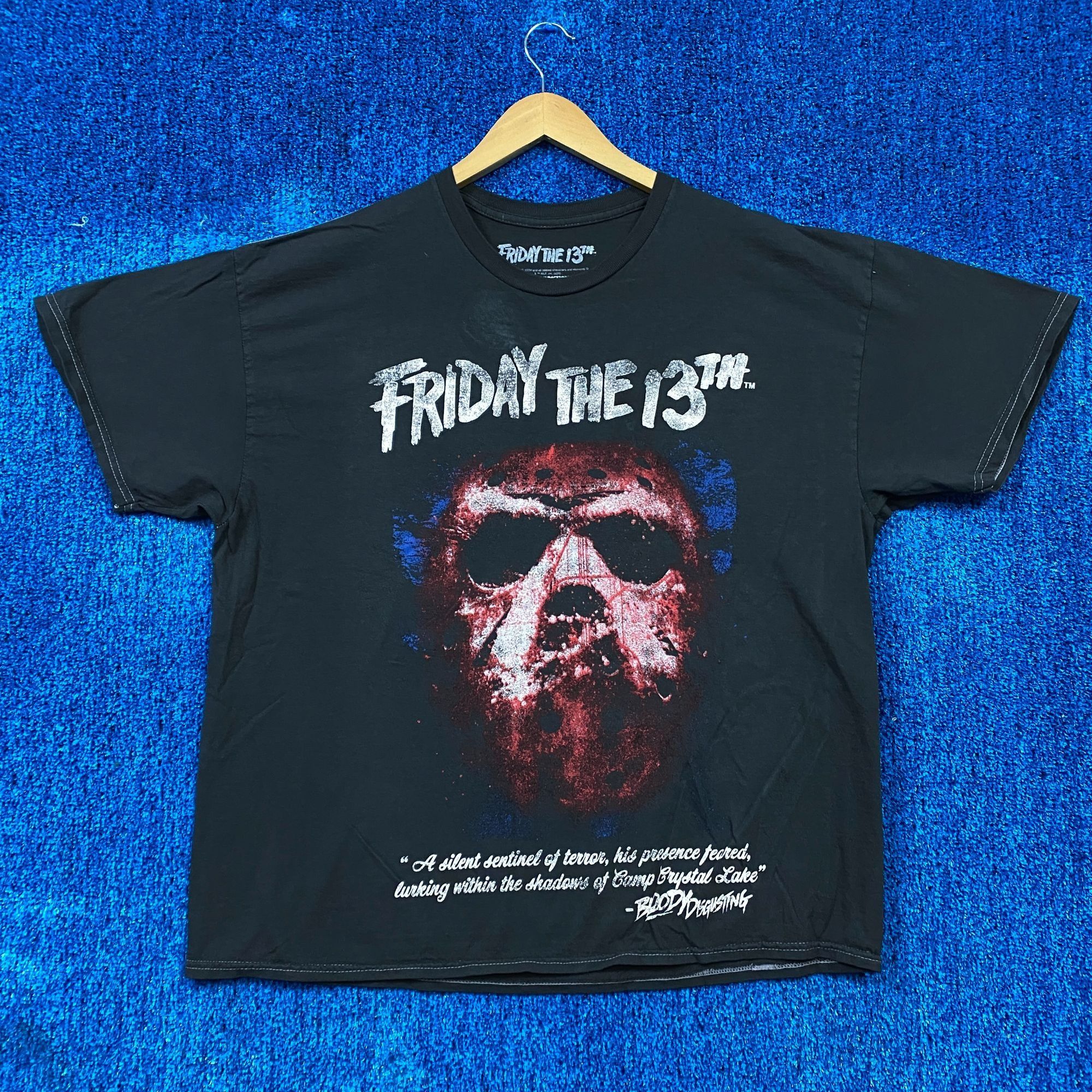 Movie × Streetwear × Very Rare Bloody Disgusting x Friday the 13th Jason Voorhees Tee XL | Grailed