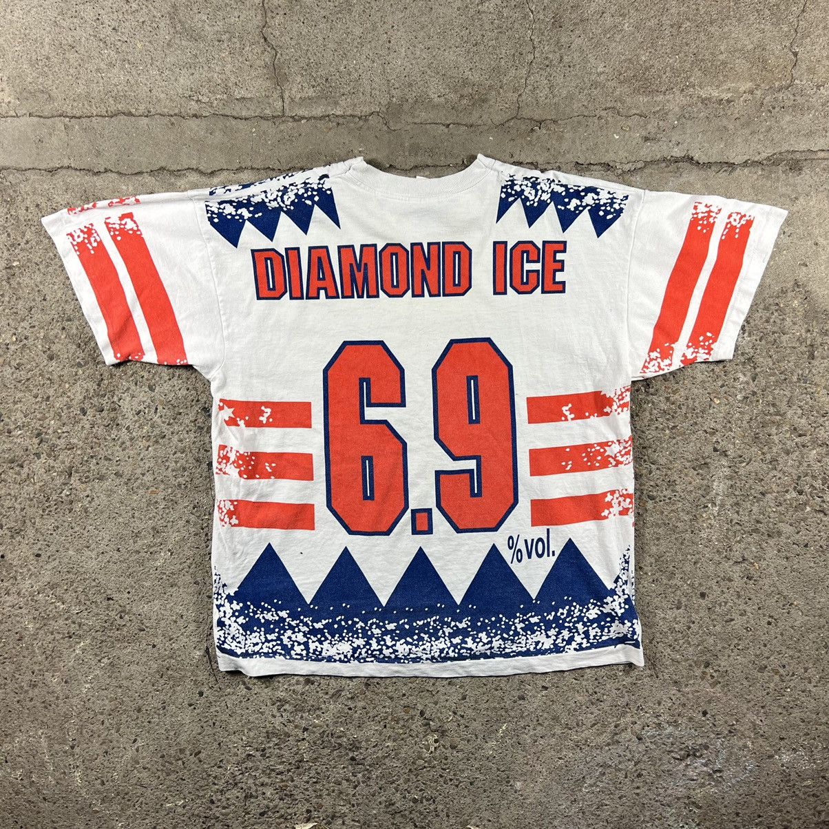 Rare × Screen Stars × Vintage Diamond Ice Cider Vintage 90s Full Print ...