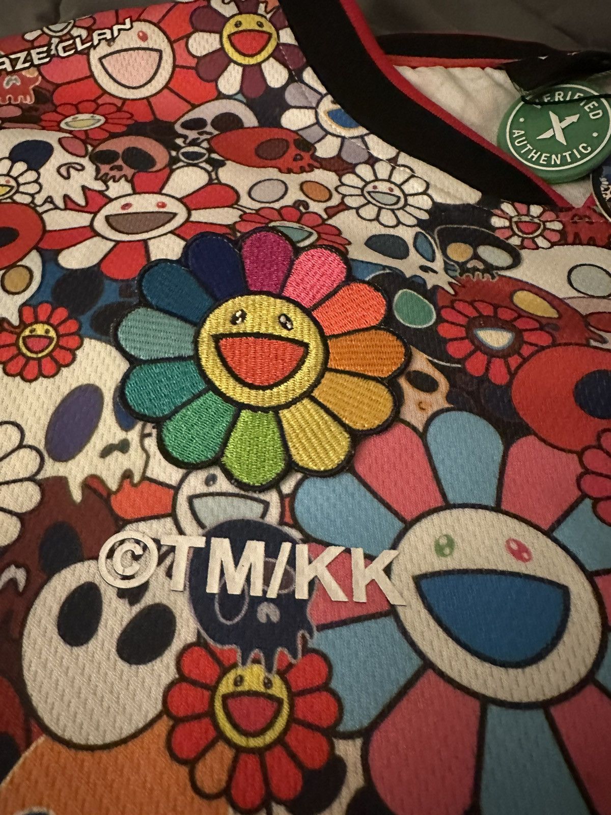 FaZe × Takashi Murakami Murakami faze clan collab jersey XL | Grailed