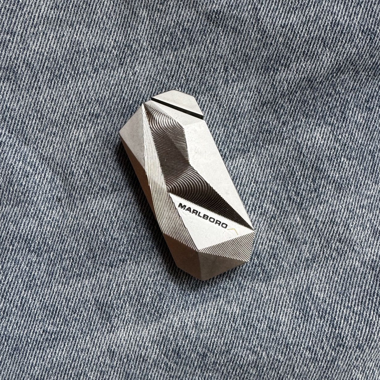 Avant Garde × Marlboro × Vintage Y2K GEOMETRIC MARLBORO METAL PUNK ROCK ...