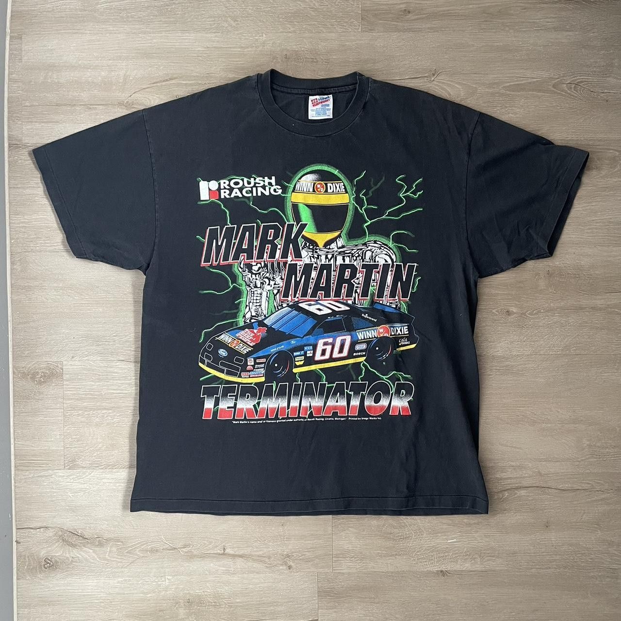 Other Vintage 90s mark Martian terminator racing tee | Grailed