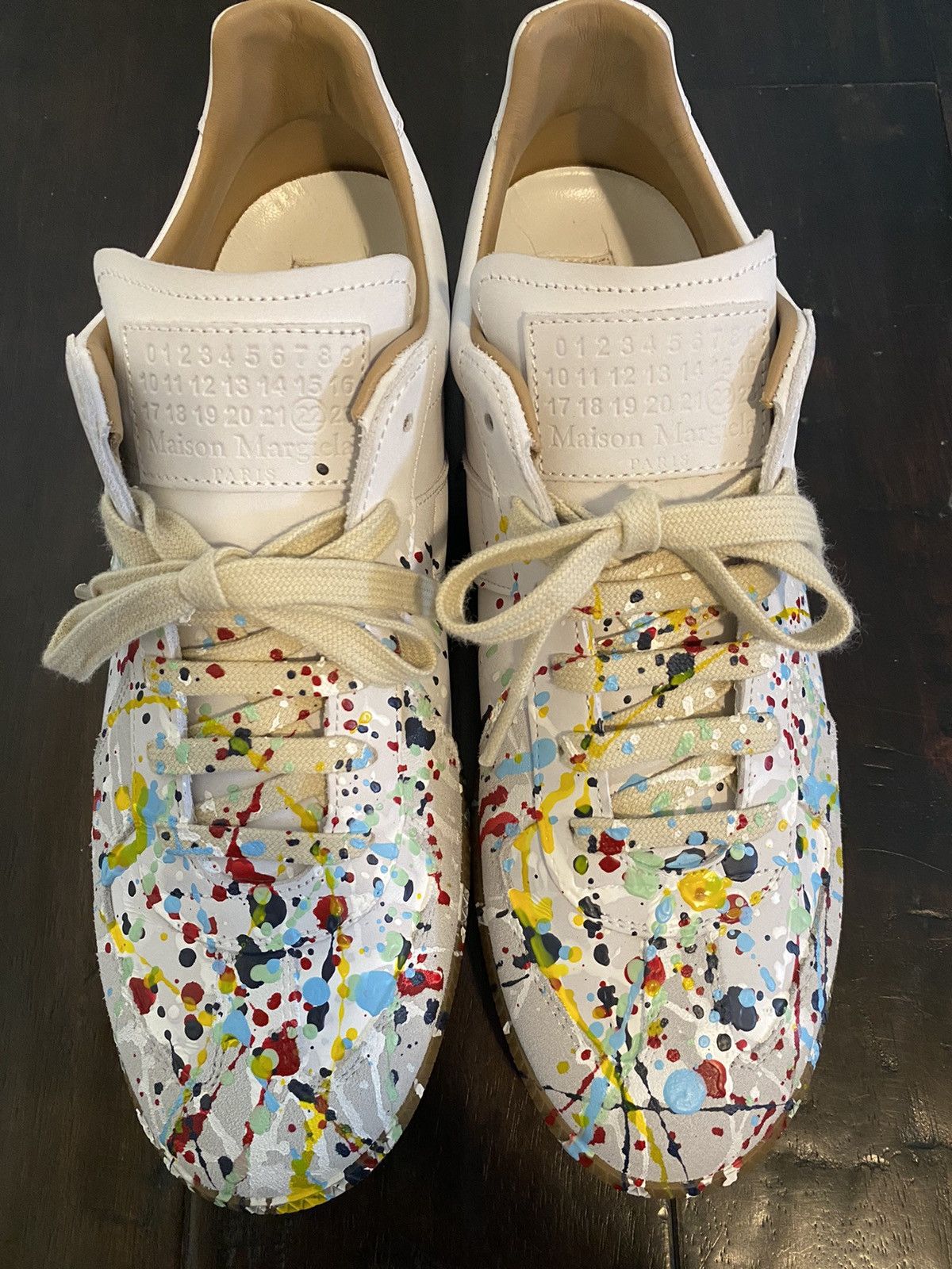 Maison Margiela Maison Margiela Paint Splatter GATS | Grailed