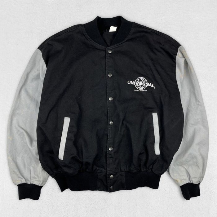 Vintage 90s Universal MCA Studios Pictures Varsity Bomber Jacket | Grailed