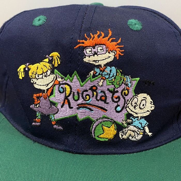 Nickelodeon Rugrats Hat Snapback Cap YOUTH KIDS Vintage 90s Nickelodeon ...