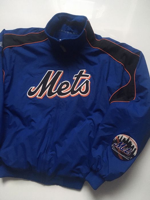 Vintage Majestic Mets vintage jacket | Grailed