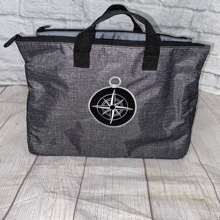 Other Thirty one signature collection carry tote w/compass front p ...