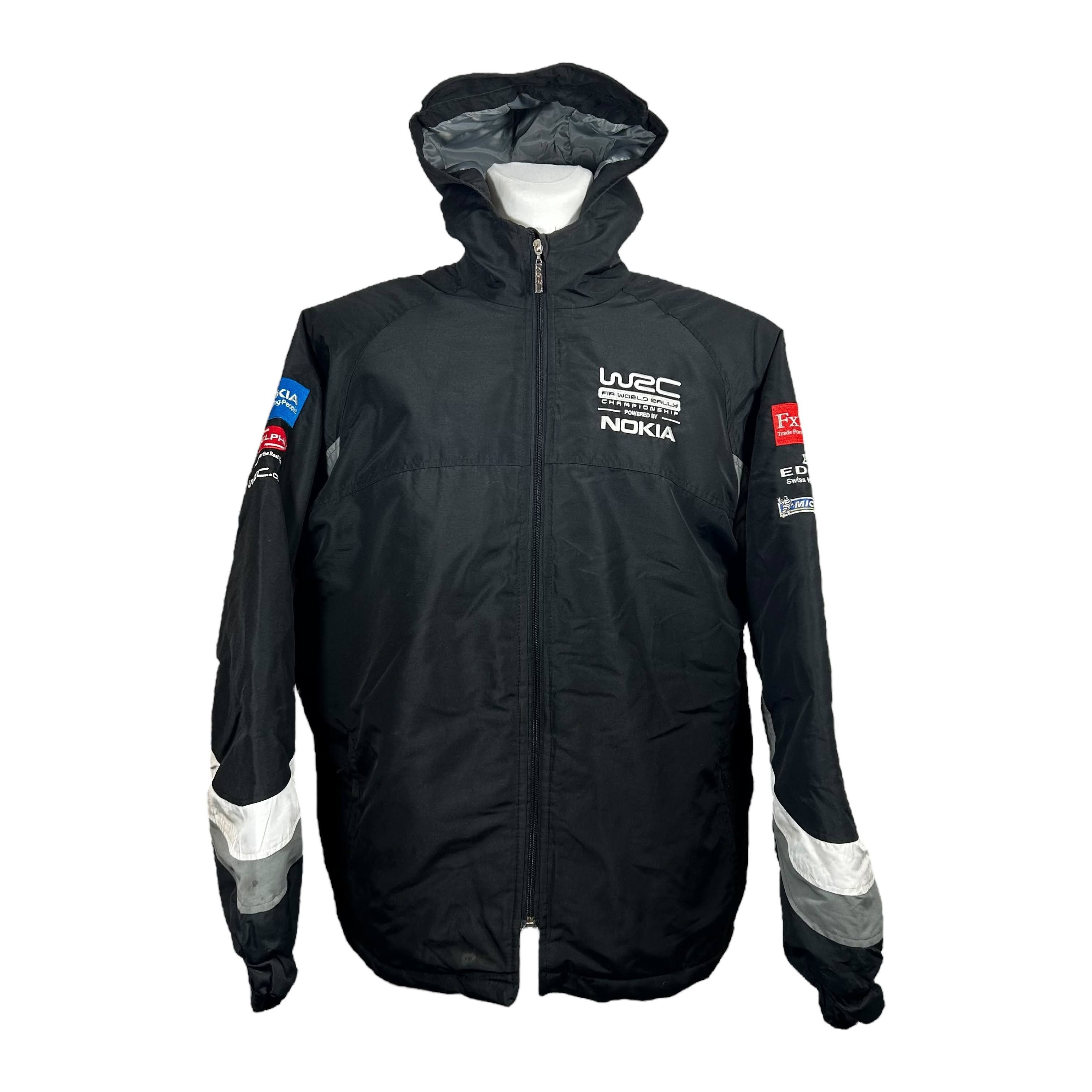 Vintage WRC World Rally Championship Black Hooded Jacket L | Grailed