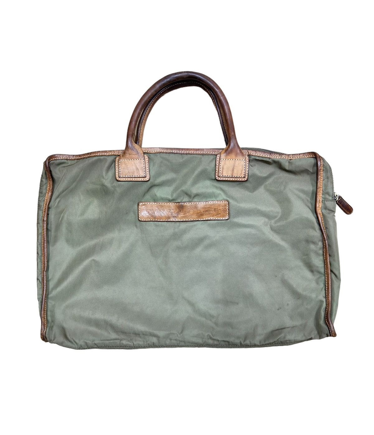 Felisi Felisi Leather Nylon Brief Case | Grailed