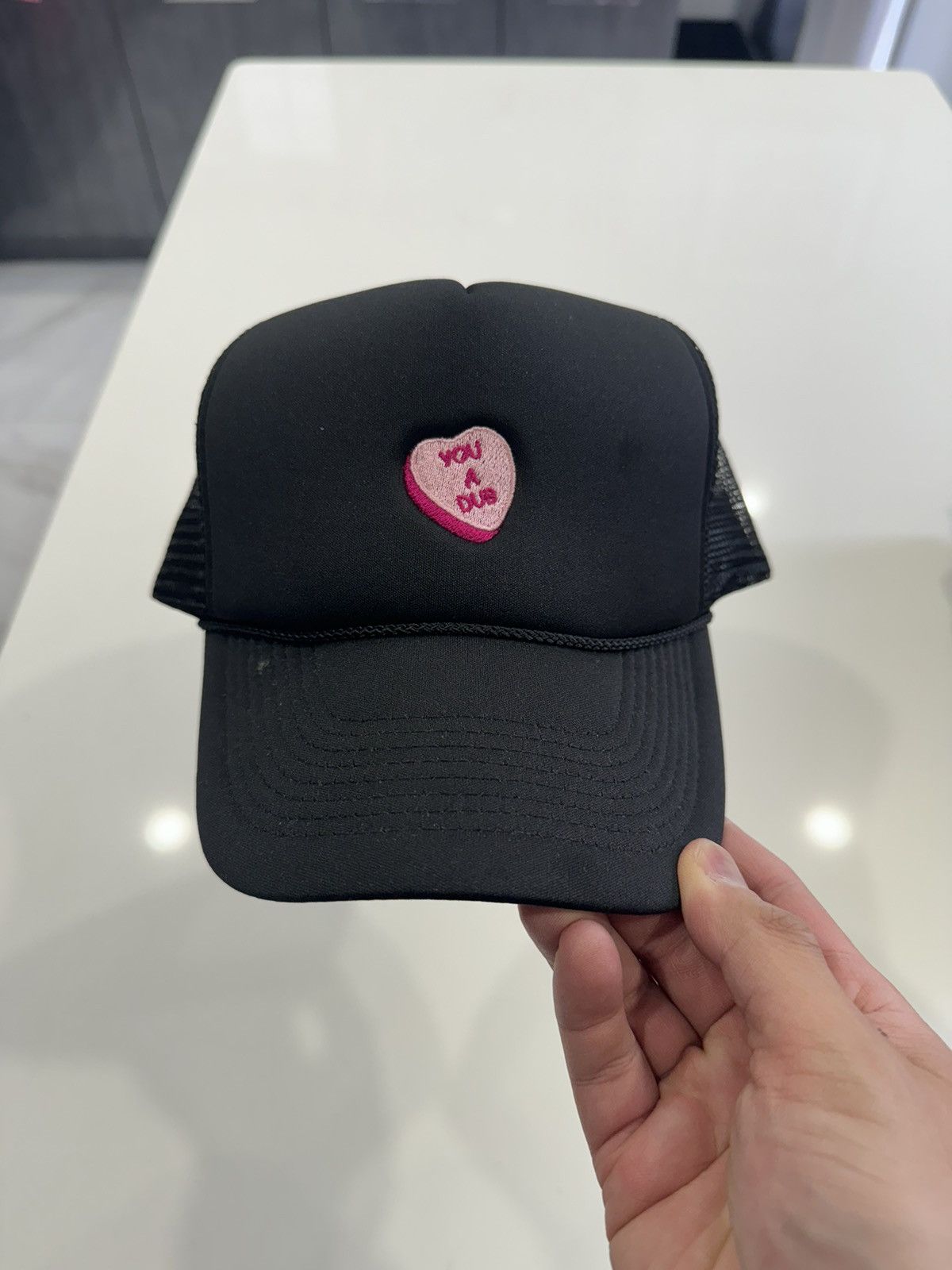 Streetwear Custom Valentines day trucker hat | Grailed