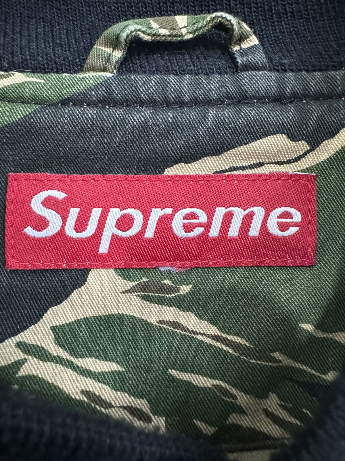 Supreme Supreme 07 NCAA NCCA Varsity Jacket Camo RARE Franchise | Grailed