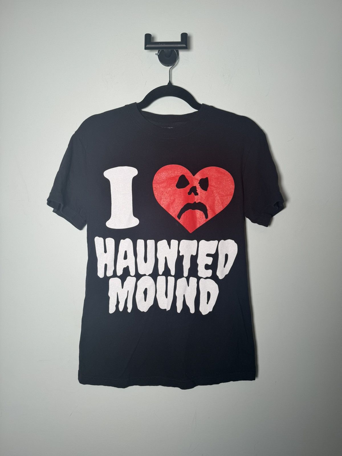 Band Tees Haunted Mound I Love Haunted Mound Semetary Logo Merch Tee ...