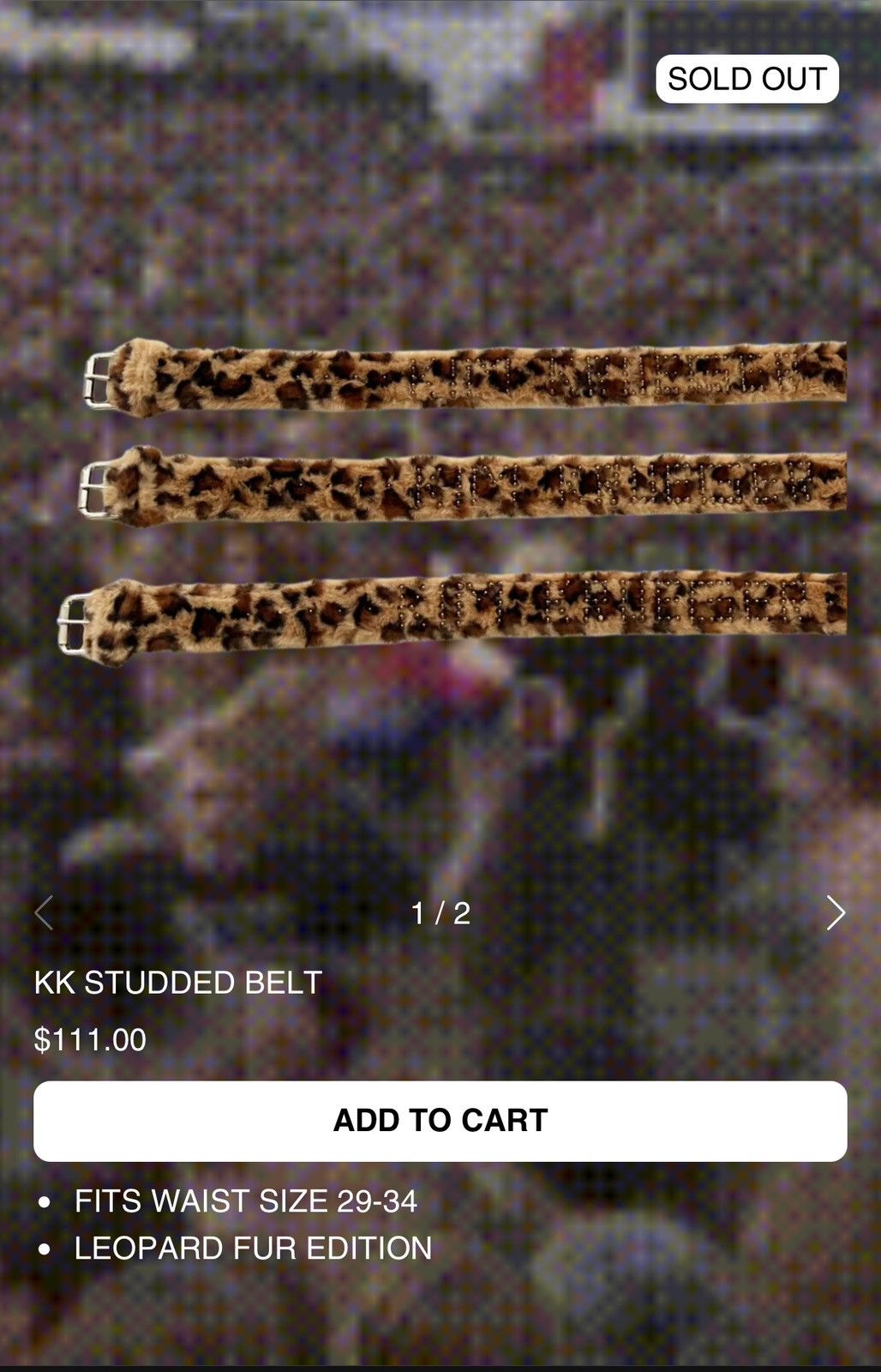 Kim Krueger × Playboi Carti × Streetwear Kim Krueger Studded Belt | Grailed