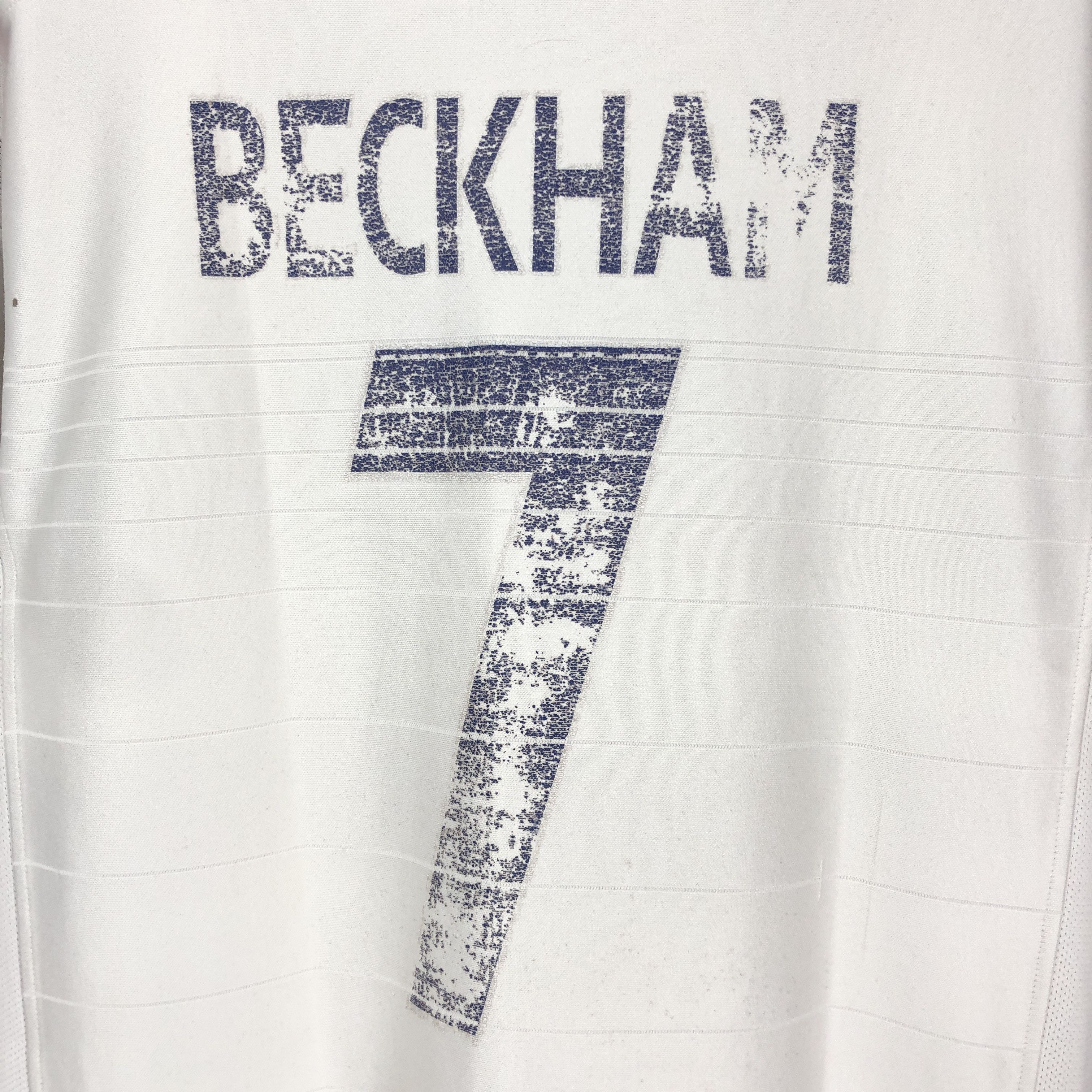 David Beckham × Umbro × Vintage Y2K Vintage ENGLAND DAVID BECKHAM No 7 ...
