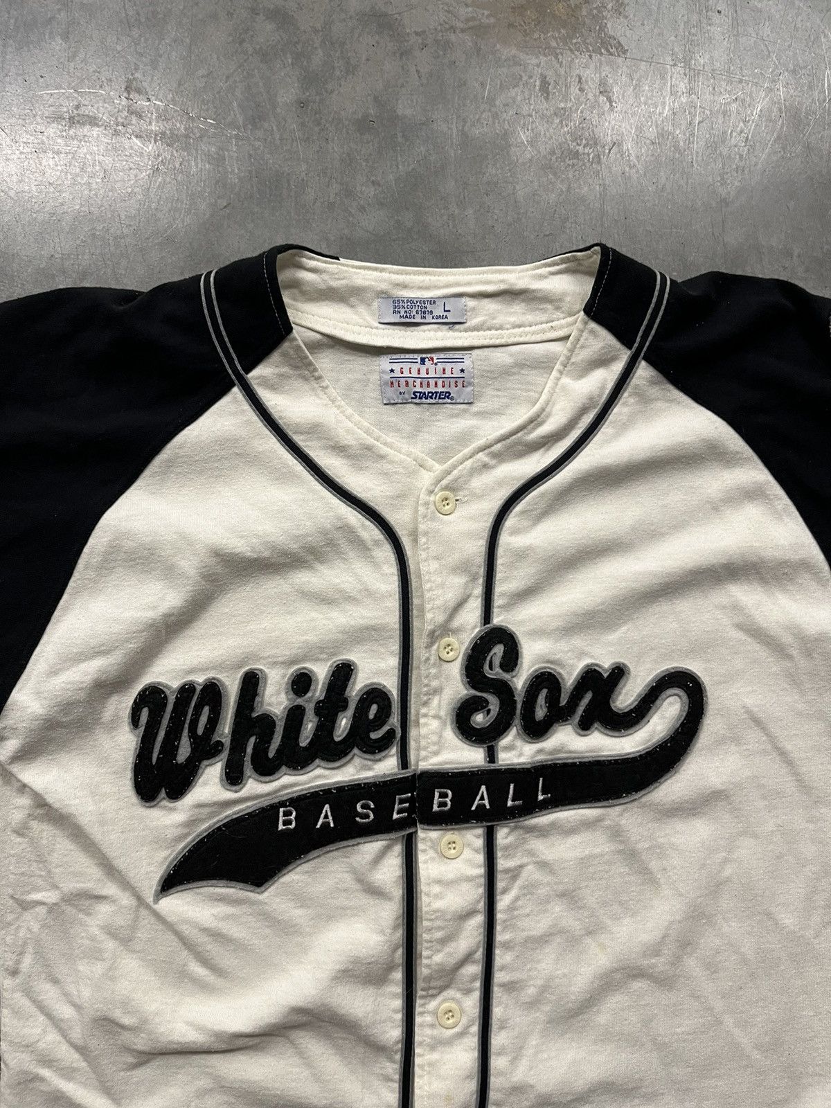 Starter × Vintage Vintage Starter Chicago White Sox Tail Sweep Baseball ...