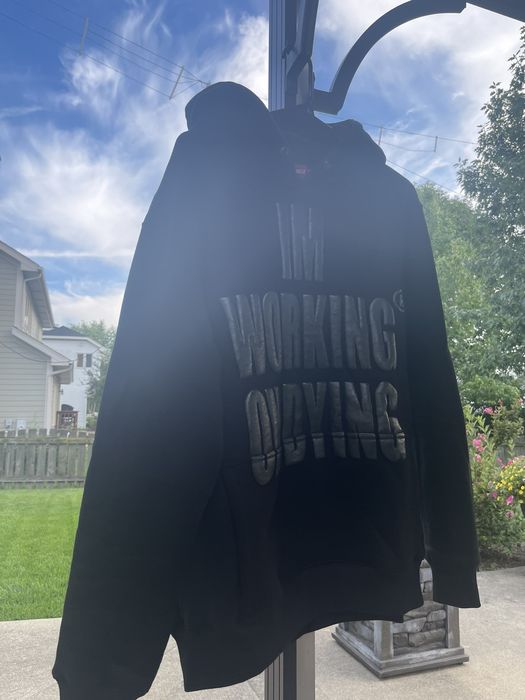 Streetwear Working On Dying Hoodie | Grailed