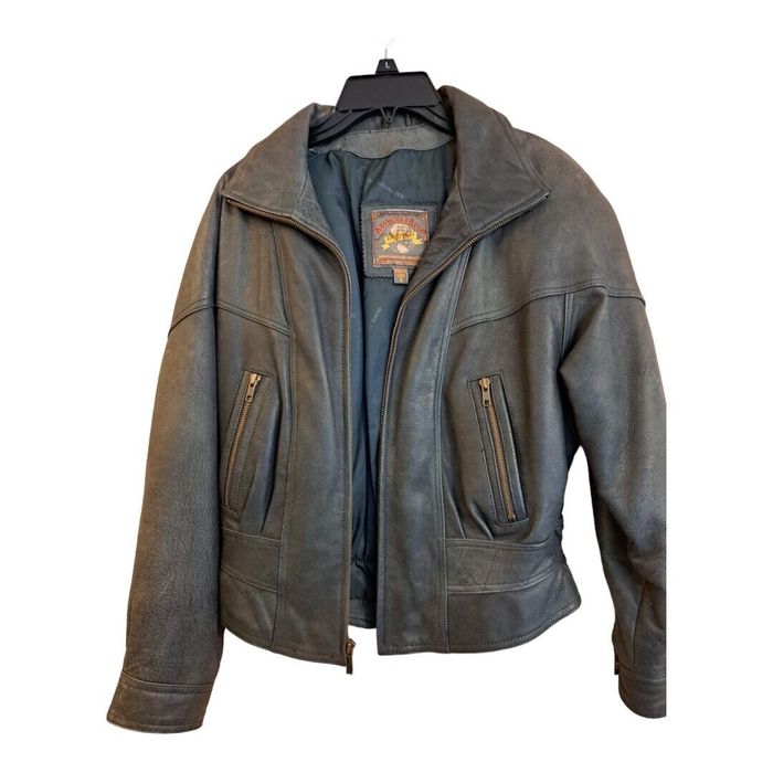 Wilsons Leather Adventure Bound Wilson’s Genuine Leather Jacket Gray S ...