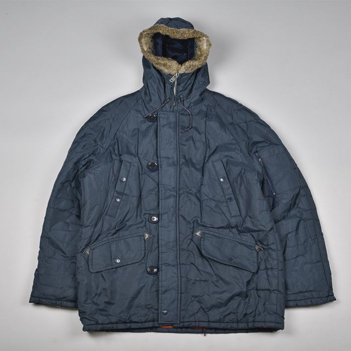 Vintage N3B Vintage Military Parka Navy Blue | Grailed