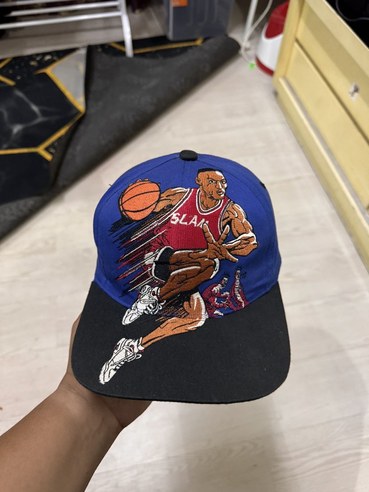 NBA × Vintage Jordan Tomahawk Slam Vintage Full Embroidered NBA ...