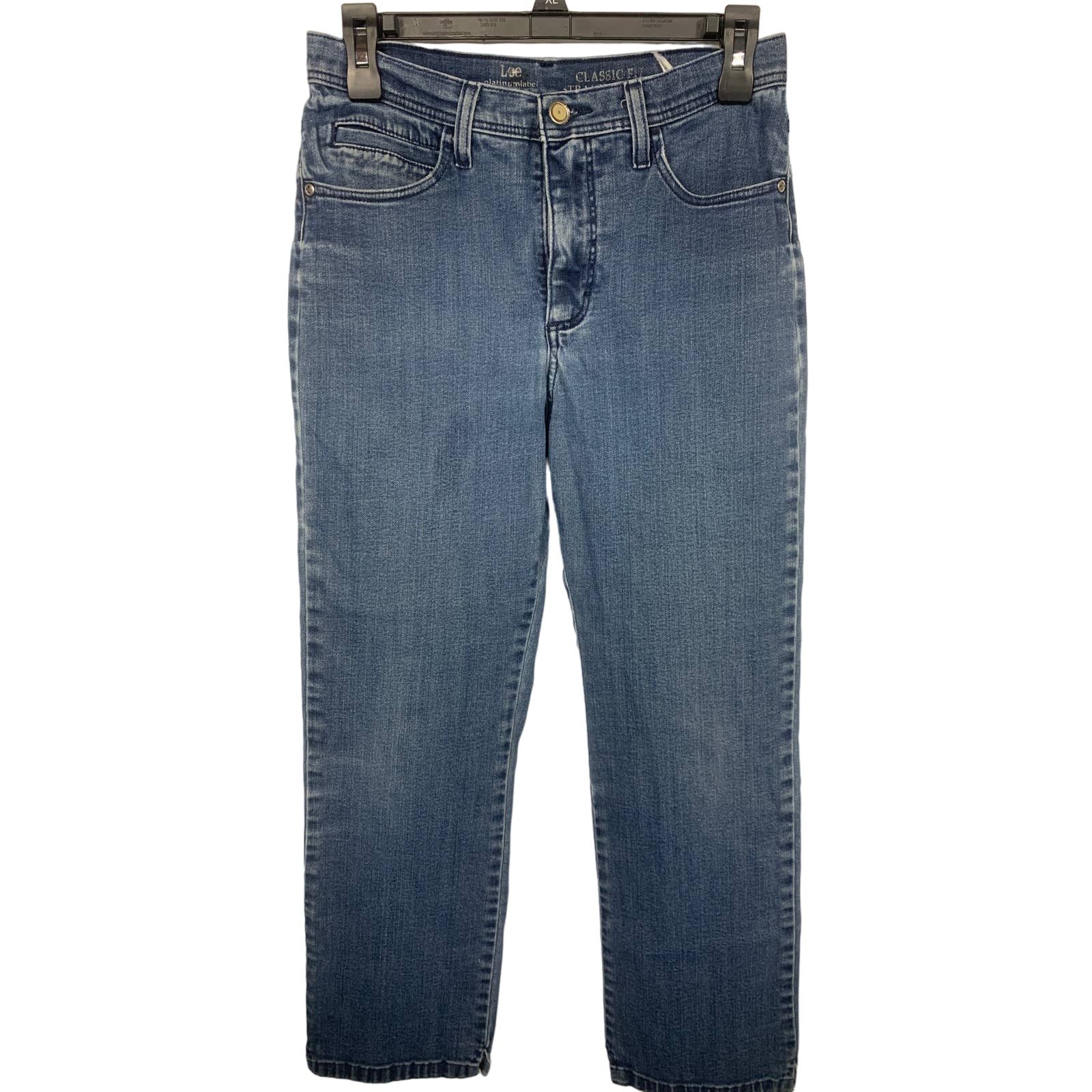 Lee Lee Platinum Label Classic Straight Leg Womens Size 6P Jeans | Grailed