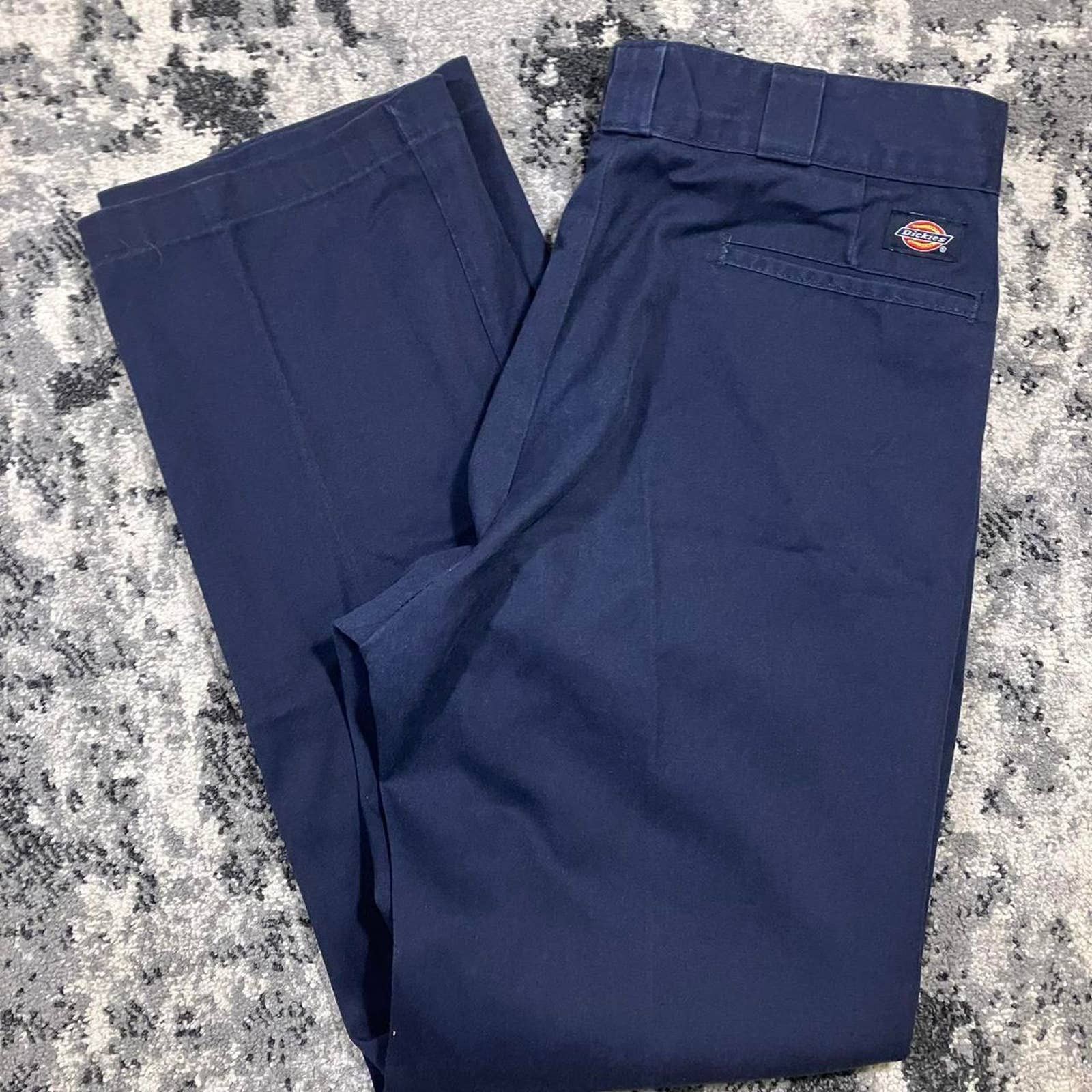 Dickies Navy Blue Dickies 874 Original Fit Work Pants 36x34" | Grailed