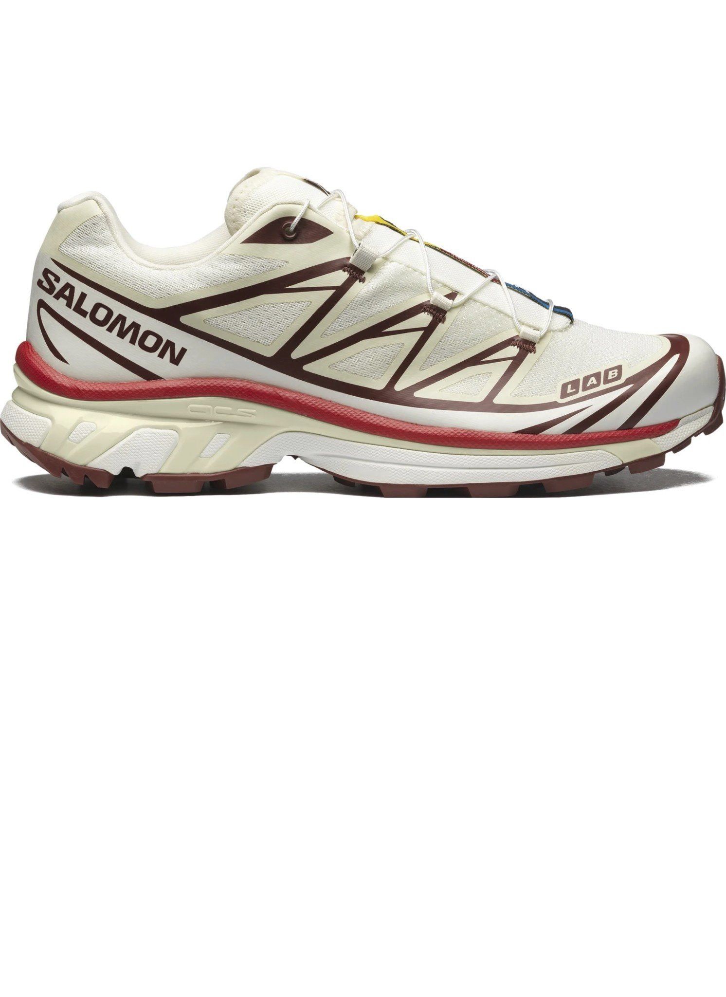 Salomon XT-6 Sneakers 'Vanilla Ice/Green Haze/Fired Brick' | Grailed