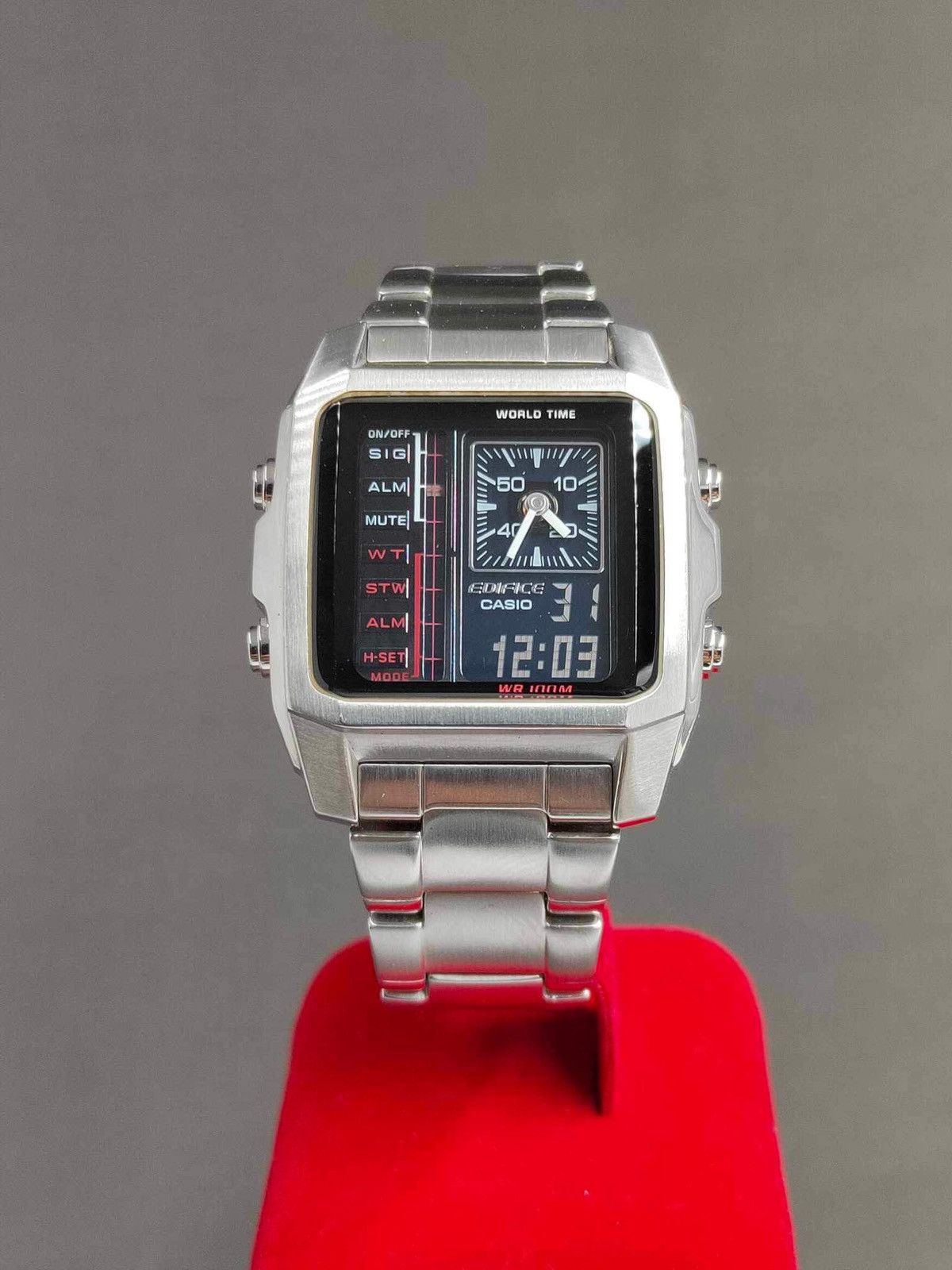 Japanese Brand × Vintage CASIO First GEN Edifice EFA-124 Japan Digital ...